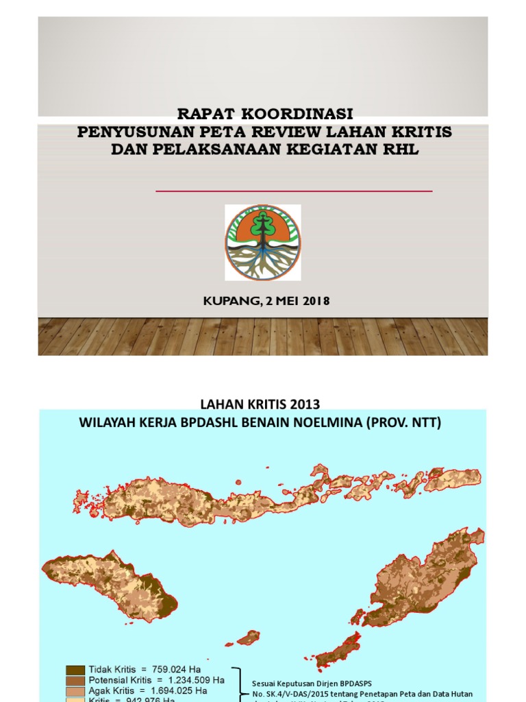 Bpdashl Benain Noelmina Lahan Kritis 2018 | PDF