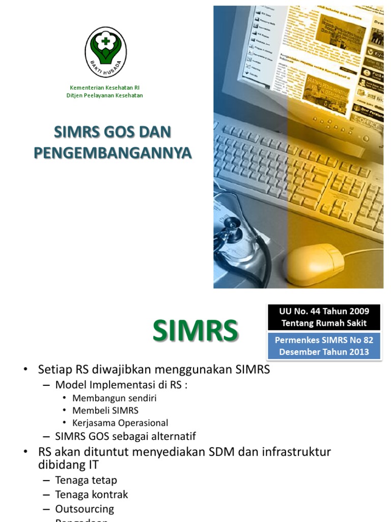 Pengenalan SIMRS GOS | PDF