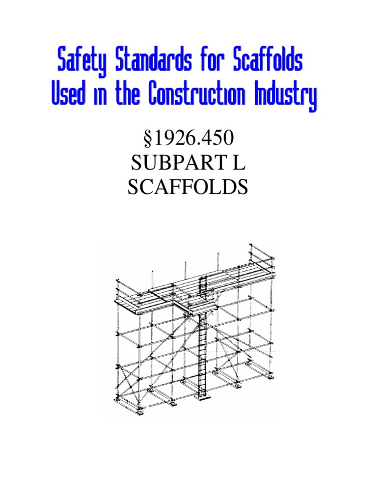 Standar Scaffolding PDF | PDF | Stairs | Scaffolding
