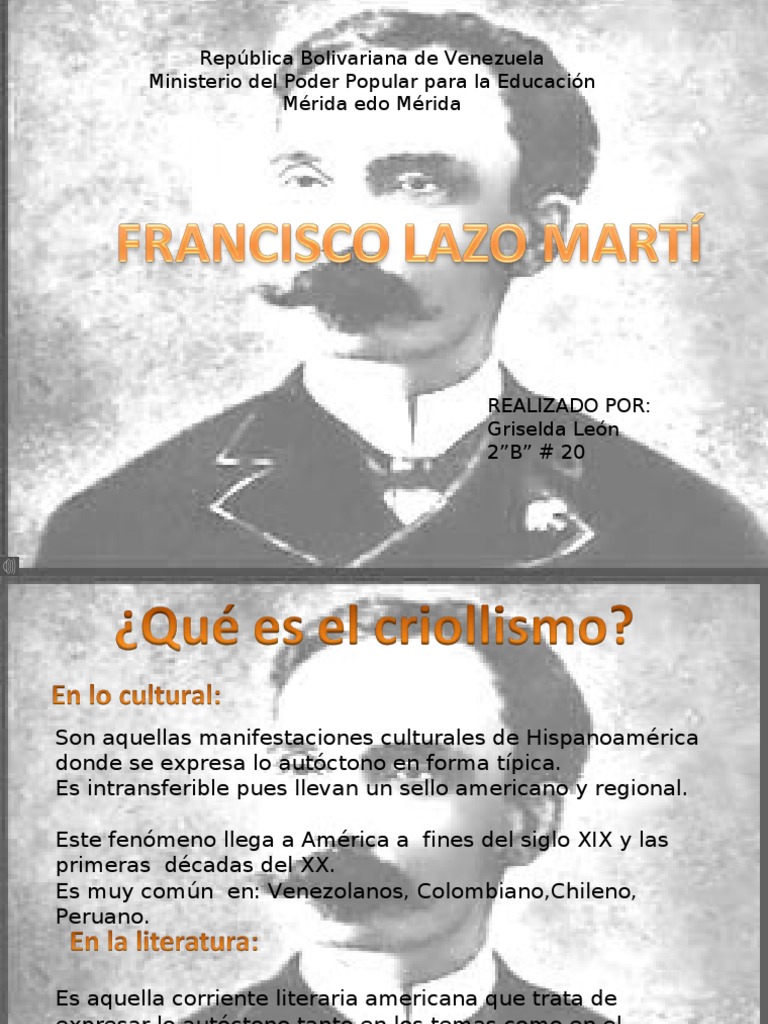 Andreina Francisco Lazo Marti | PDF | Venezuela | Los símbolos