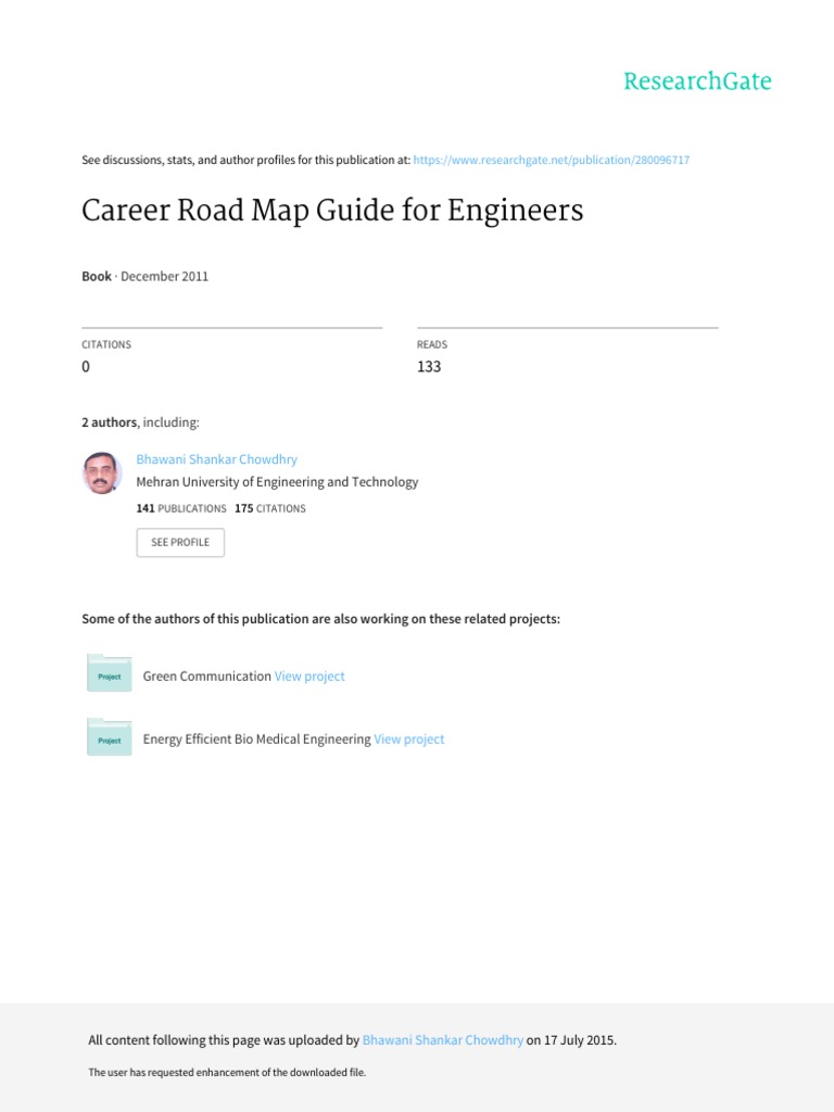 Career Road Map Guide For Engineers (Complete) | Foreign Direct ...