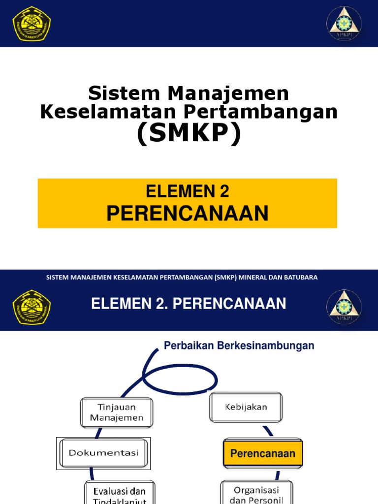 Elemen 2 Perencanaan SMKP | PDF