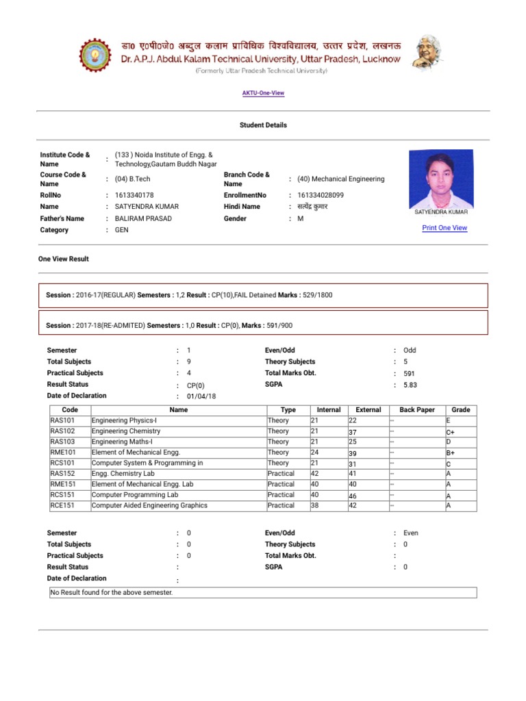 One View by AKTU SDC Team1 | PDF | Computing | Science