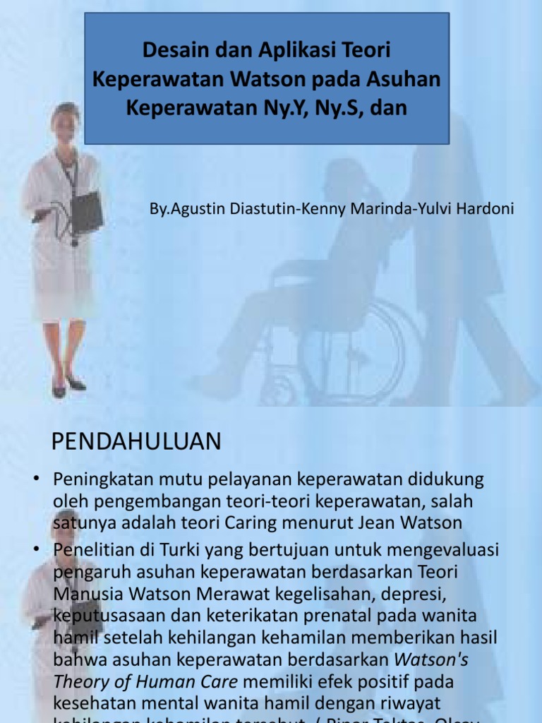 Aplikasi Teori Watson | PDF