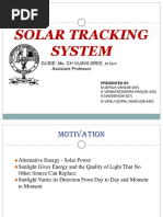 Solar Tracking System | PDF | Solar Power | Photovoltaics