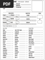 Traveller 2e Character Sheet Fillable | PDF | Artillery | Sailor