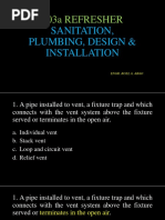 Plumbing Exam Questions and Answers | PDF | Plumbing | Water Heating