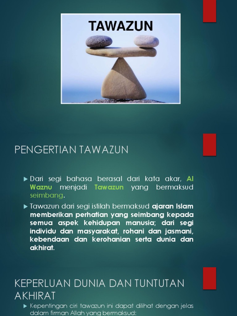 Konsep Tawazun dalam Islam | PDF | Sains & Matematika | Agama ...