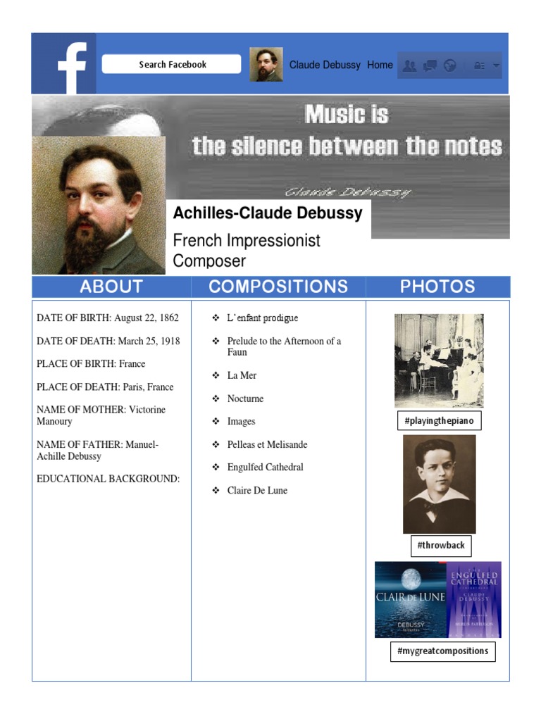 Notable French Impressionist Composers | PDF | Modernism (Music ...