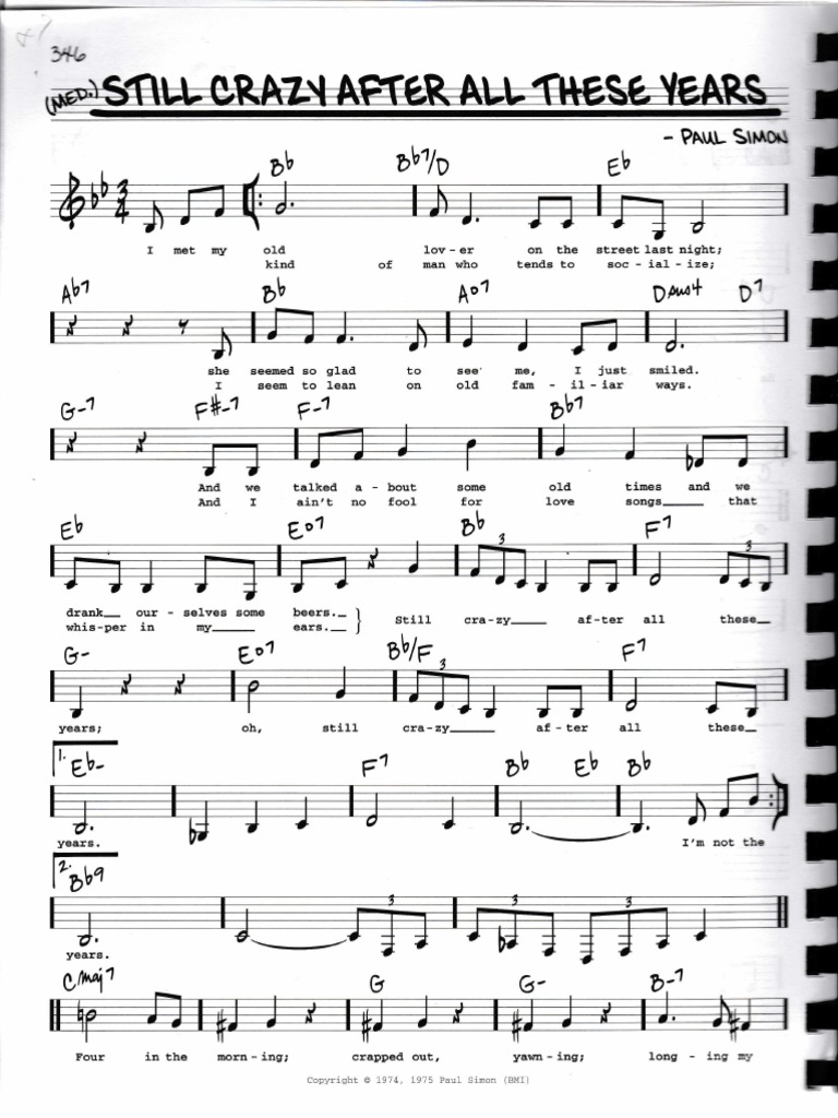 Still Crazy After All These Years PDF | PDF