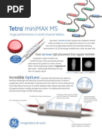 GE LED Signage Lighting Tetra Minimax Data Sheet | PDF | Light Emitting ...