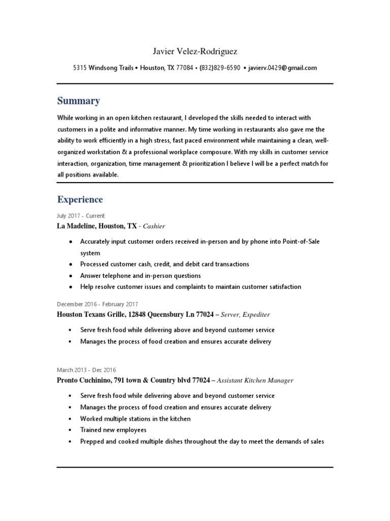 Resume2017 2 | PDF