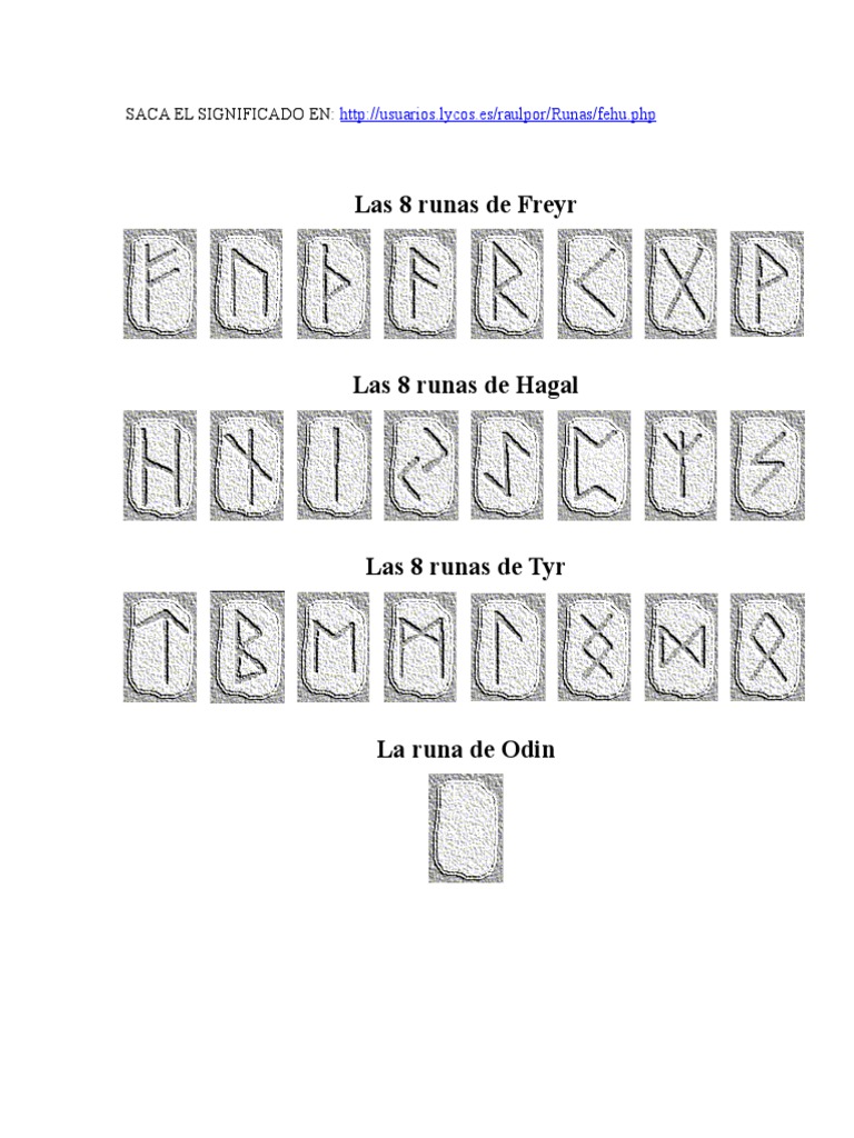 Las 8 Runas de Freyr | PDF