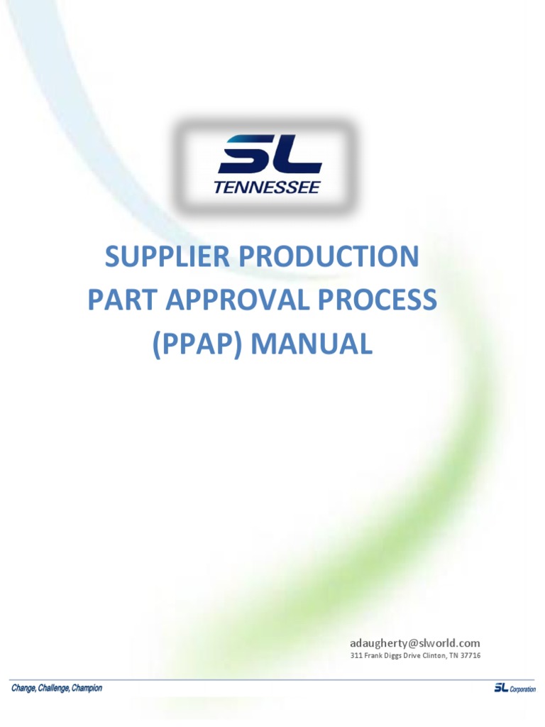 Supplier PPAP Manual 1 | Download Free PDF | Specification (Technical ...