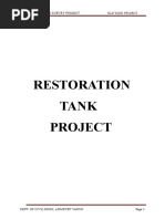 Elevated Water Tank Design | PDF | Civil Engineering | Structural ...