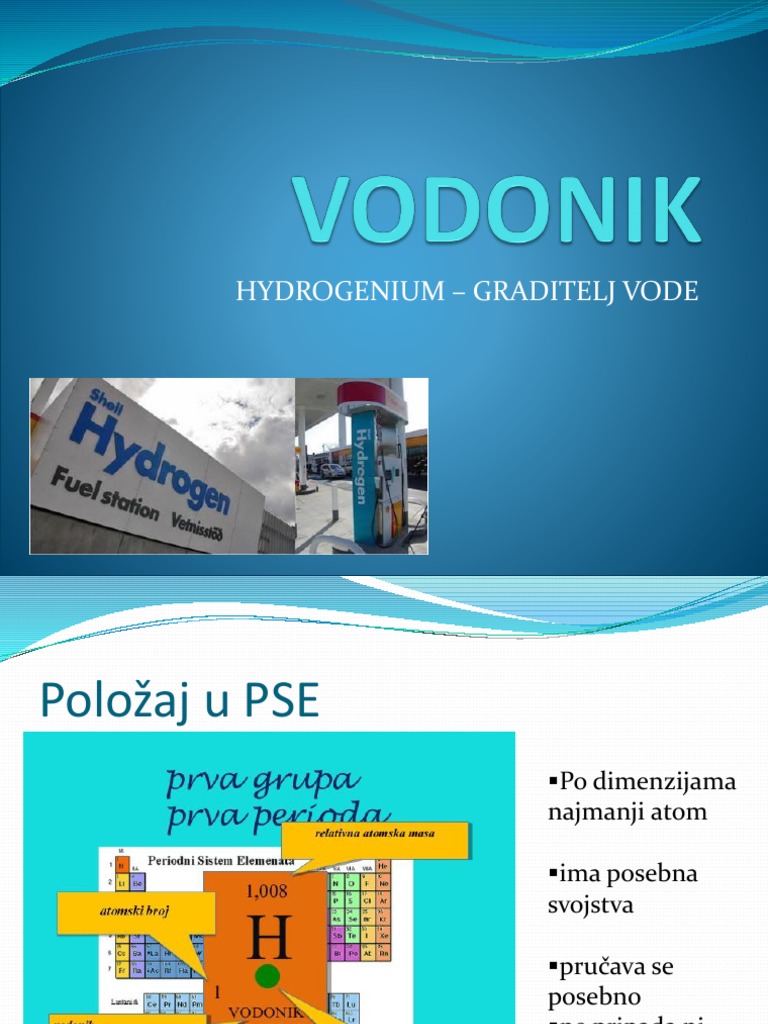 VODONIK | PDF