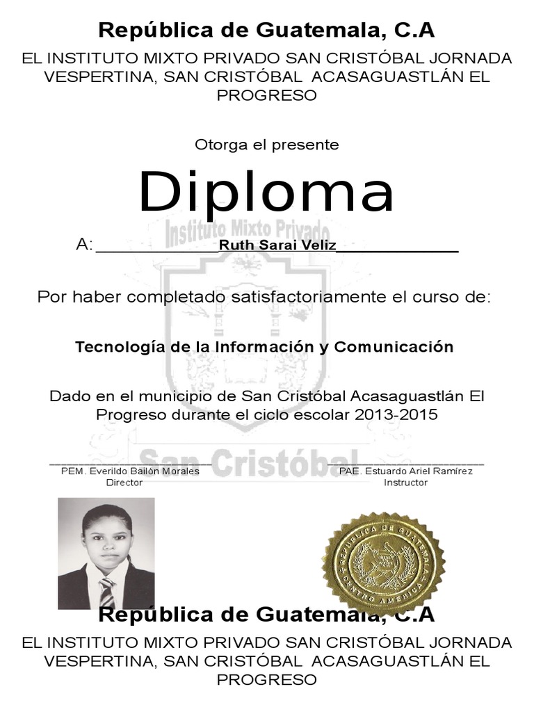 Diploma de Computacion | PDF | Tecnología de información y ...
