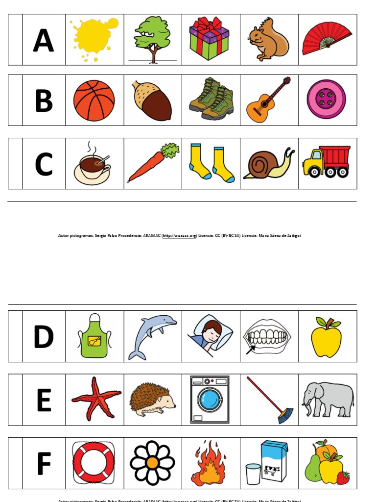 Conciencia Fonologica Letras Instrusos | PDF