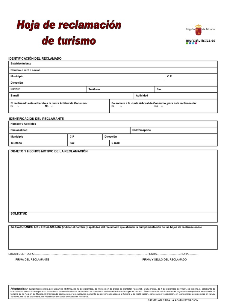 Hojas de Reclamaciones | PDF | Gobierno | Business