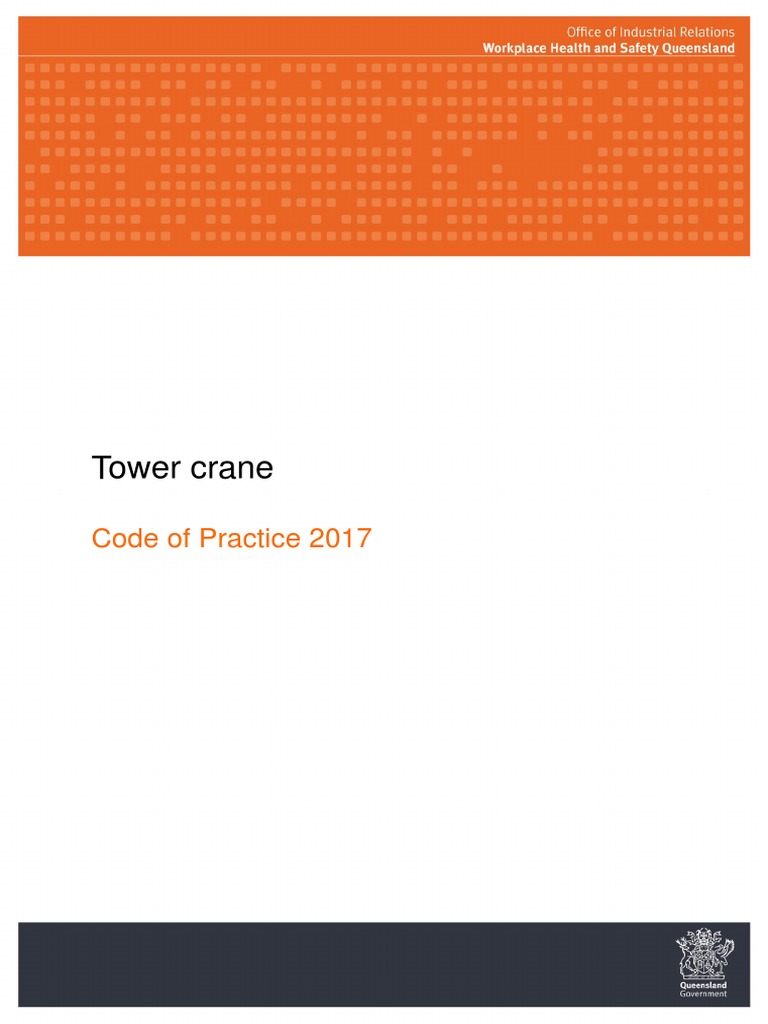 Tower Crane Foundation | PDF | Crane (Machine) | Occupational Safety ...