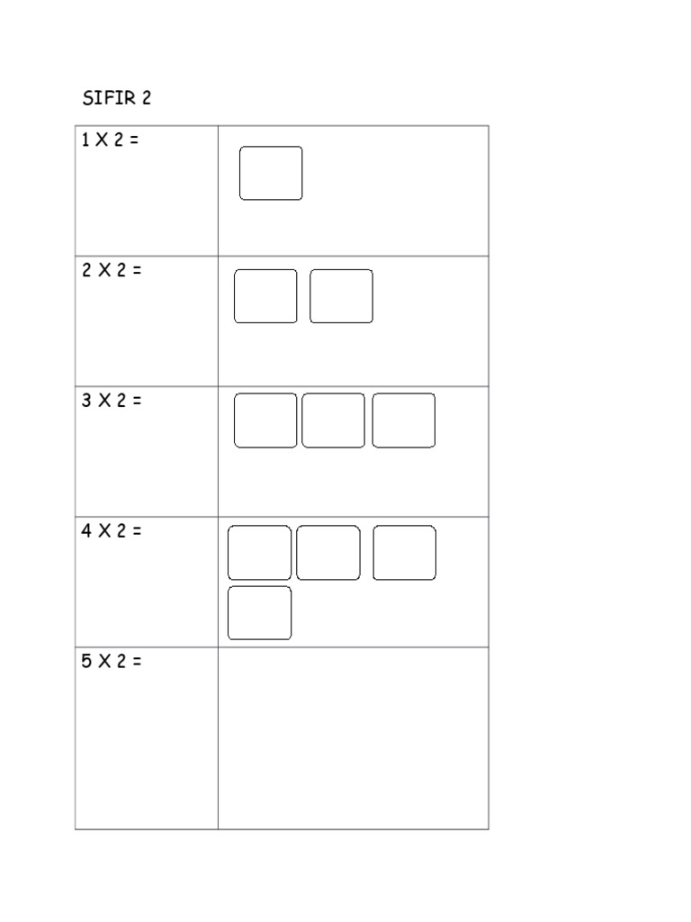 Sifir 2 1 X 2 | PDF