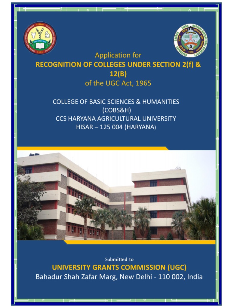 Application - For - 2f&12b - College of Basic SC N Human | PDF ...
