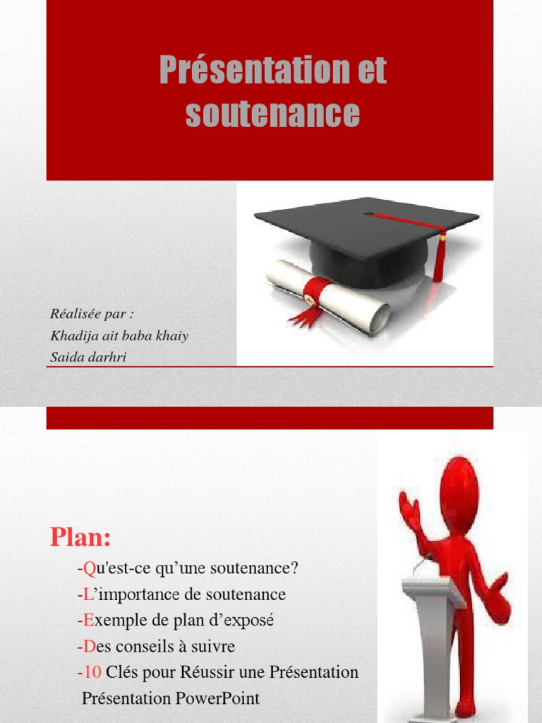 Présentation Et Soutenance | PDF | Ingénieur | Psychologie