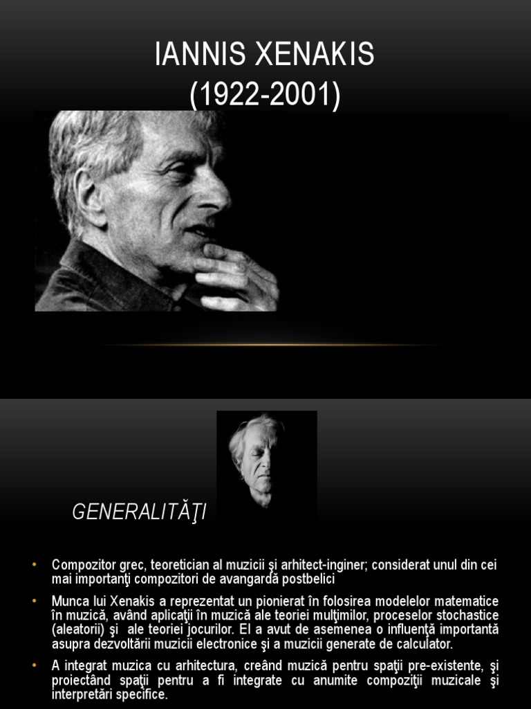 Iannis Xenakis | PDF