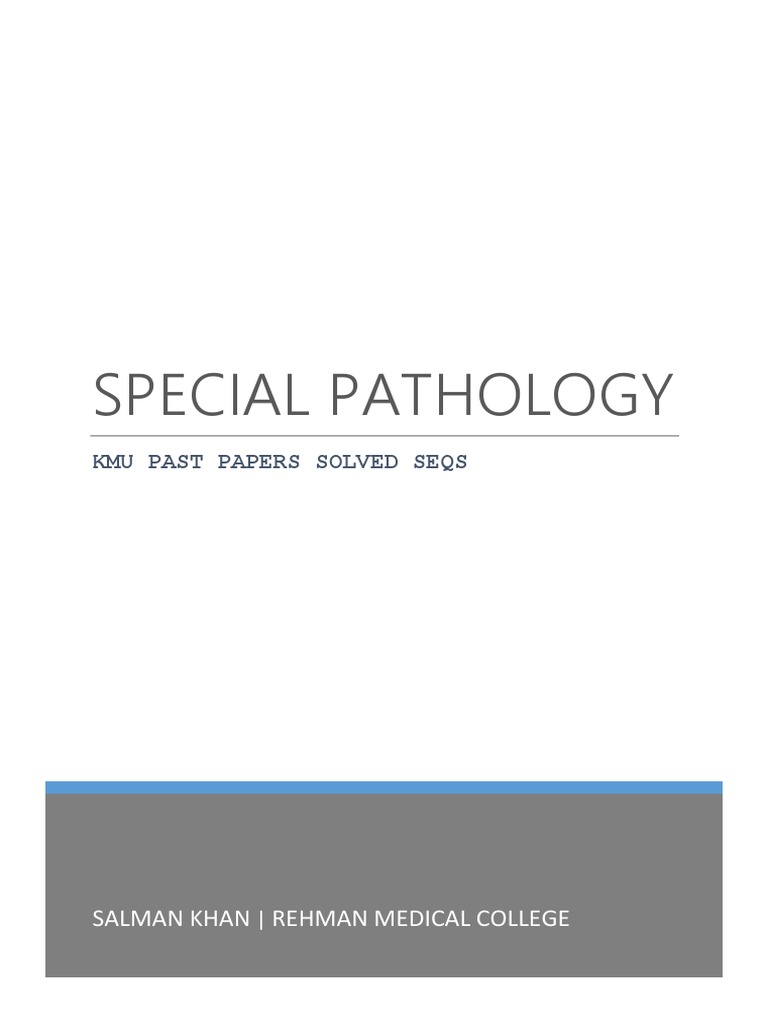 Special Pathology Solved KMU SEQs by RMC Students | PDF | Atheroma ... Special Pathology Solved KMU SEQs by RMC Students | PDF | Atheroma ...