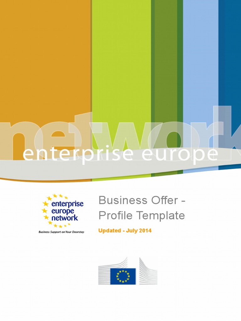 Business Offer Profile Template | PDF | Intellectual Property | Partnership