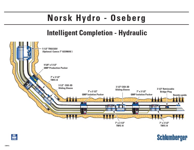 Norsk Hydro - Oseberg: Intelligent Completion - Hydraulic | PDF ...