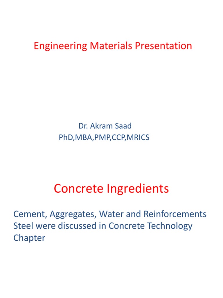 Engineering Materials Presentation | PDF | Wood | Lumber