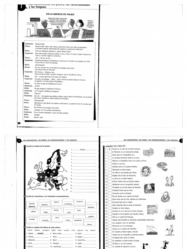 Vocabulario en Dialogo | PDF