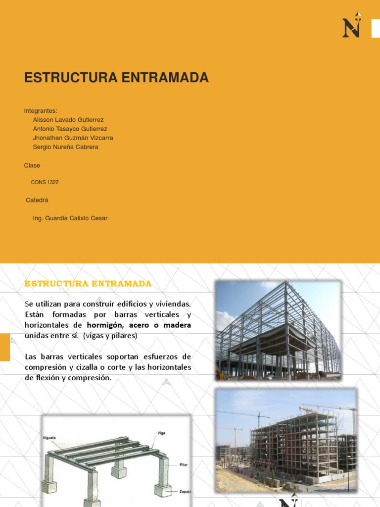 estructura entramada | Hormigón | Acero