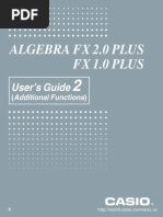 Casio Regression Guide for Students | PDF | Regression Analysis ...