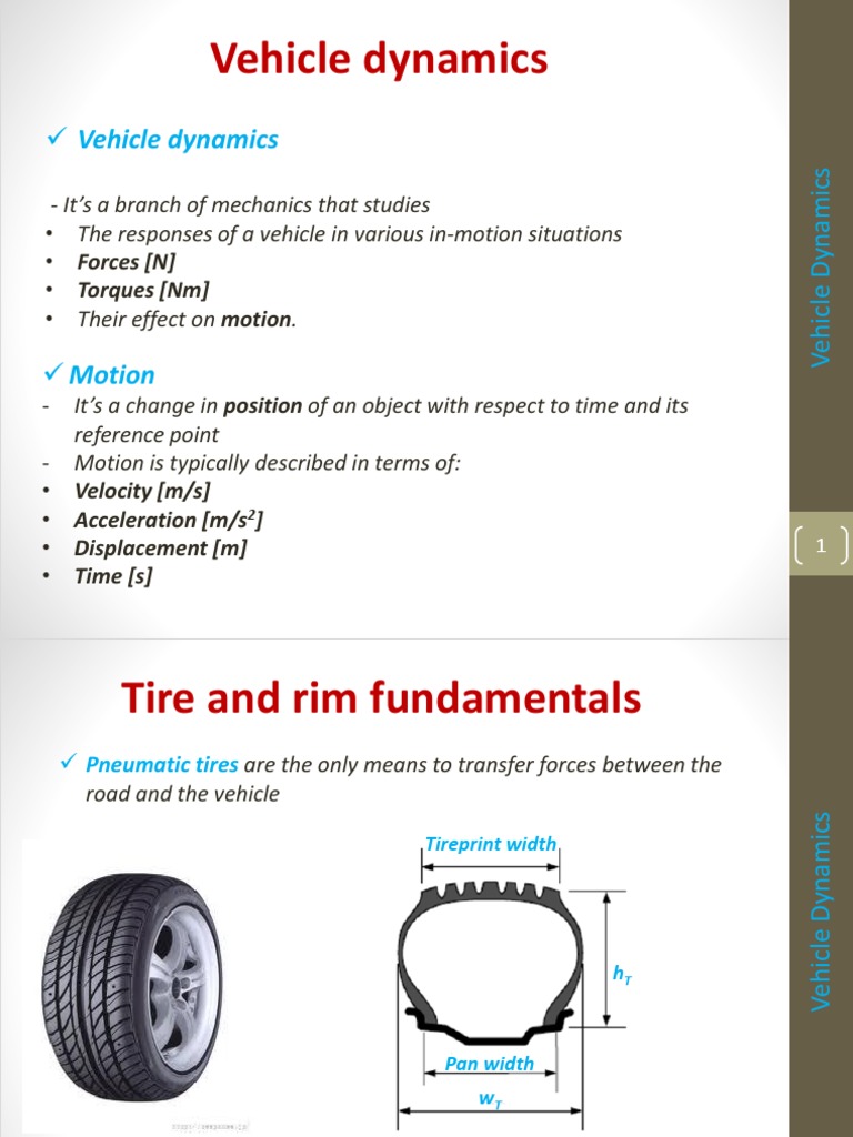 Tire and Rim Fundamentals Explained | PDF | Tire | Vehicle Parts