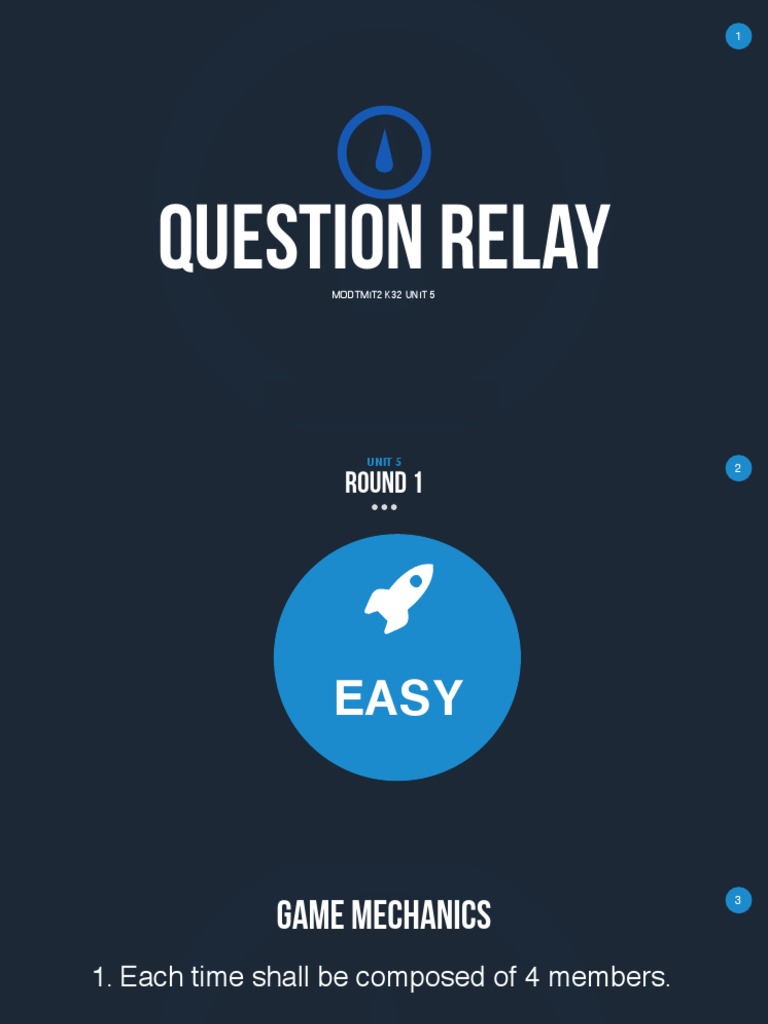 Question Relay: Modtmit2 K32 Unit 5 | PDF | Debits And Credits | Economies