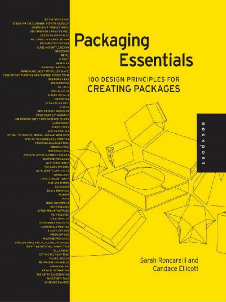 Packaging Essentials 100 Design Principles For Creating Packages | PDF
