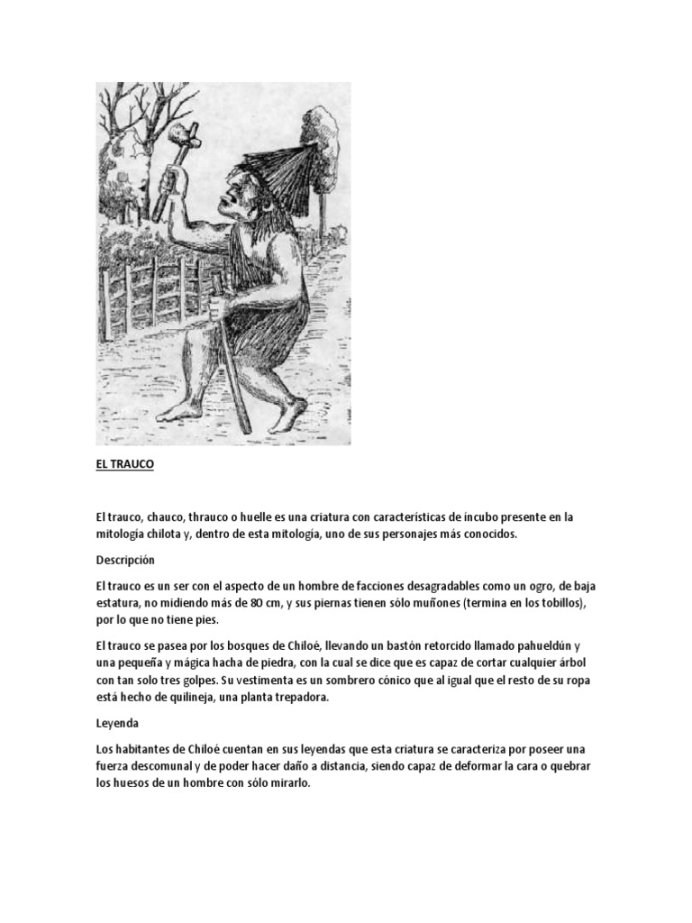 La Leyenda del Trauco en Chiloé | PDF | Libros para adolescentes