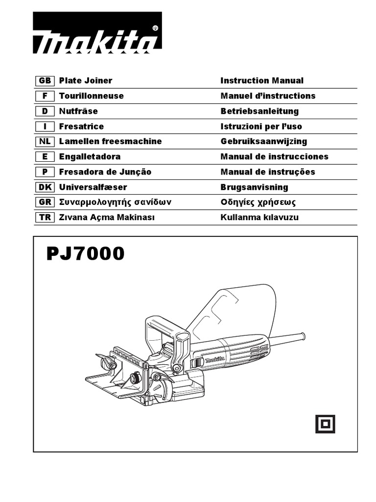 Makita PJ7000 | PDF