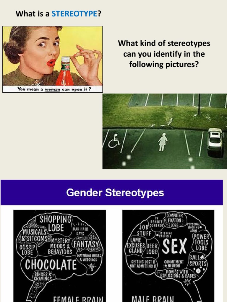 Identifying Stereotypes in Images | PDF | Science & Mathematics