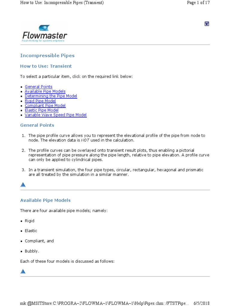 Pipes | PDF | Fluid Dynamics | Gases