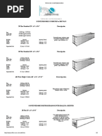 Tipos Contenedores Maritimos | PDF | Business