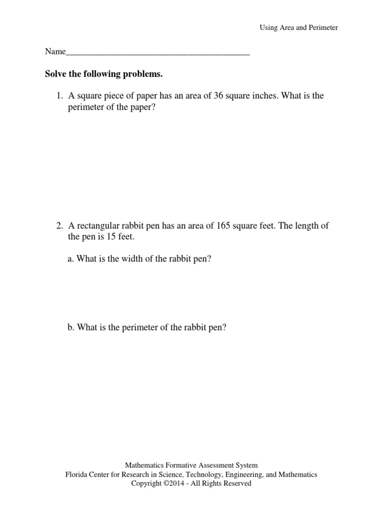 Solve The Following Problems.: Name | PDF | Science | Teaching Mathematics