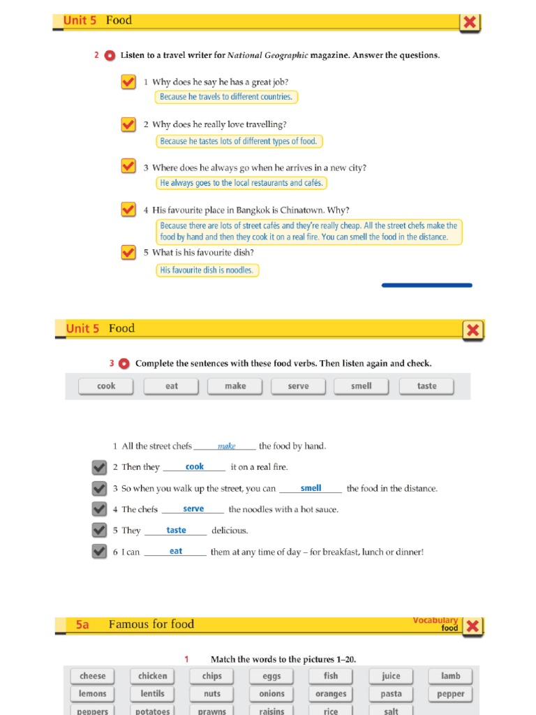 LIFE - NAT GEO - Elementary - Unit 5 | PDF