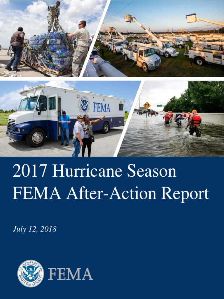 2017 Hurricane Season FEMA Report | PDF | Federal Emergency Management ...