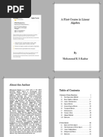 MAT216 Outline | PDF