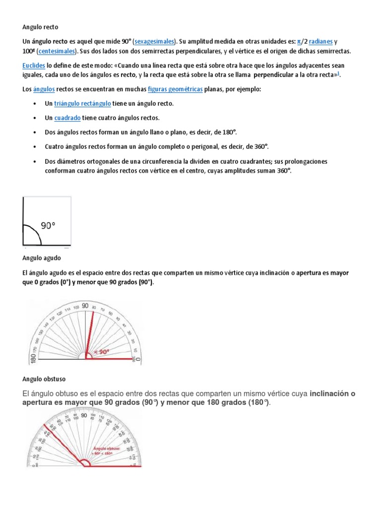 Angulo Recto | PDF