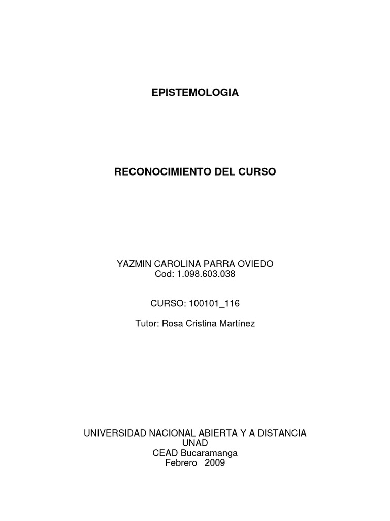 Corrientes Epistemológicas de Yazmin Parra | PDF | Epistemología ...
