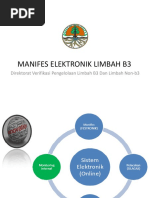 Panduan Penggunaan Festronik Limbah B3 | PDF